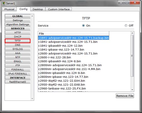 Lab 1 Backup And Restore Tftp Packet Tracer Part Router Cyber Duck