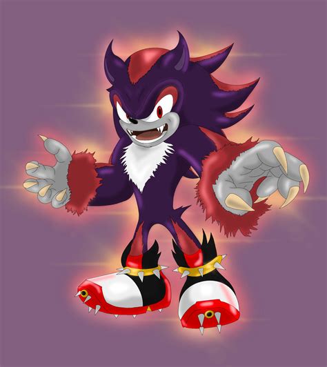 Shadow The Werehog By Ahumbledelite On Deviantart