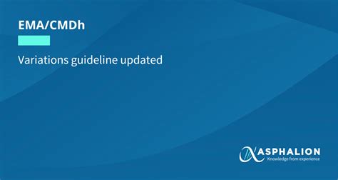 New Ema Variations Guidelines Proposed Amendments To The European