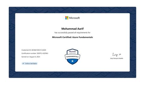 Mohammad Aarif On Linkedin Im Happy To Share That Ive Obtained A New
