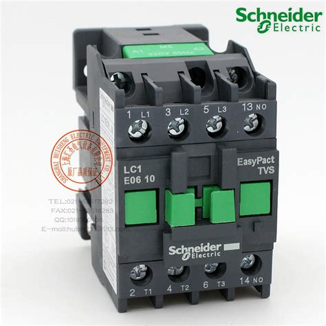 Schneider Ac Contactor Lc1e0610 Lc1e06 N Lc1 E06 10