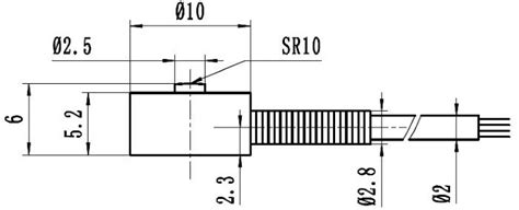 Compression Button Load Cell 5kg 100kg