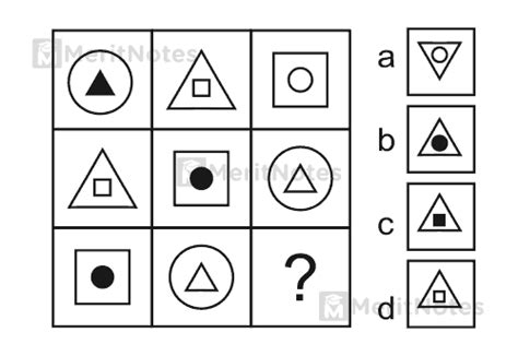 Non Verbal Reasoning Figure Matrix Questions And Answers Pdf 2