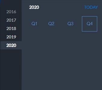 Datepicker Calendar Add Calendar View For Quarter And Semester Selection