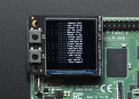 Mini Pitft 13 Tft Raspberry Pi Screen Geeky Gadgets