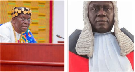 Cj Must Emulate Bagbin Lawyers Judges Shouldnt Be Dressing Like