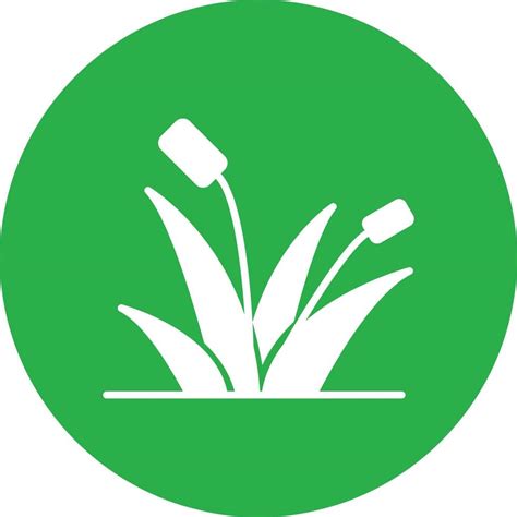 Grass Glyph Circle Multicolor 9876353 Vector Art At Vecteezy