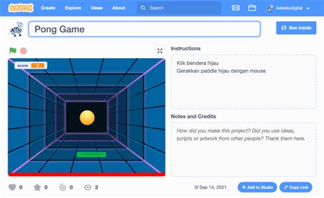 Tutorial Membuat Game Pong Dengan Modifikasi Sprite Karyakarsa