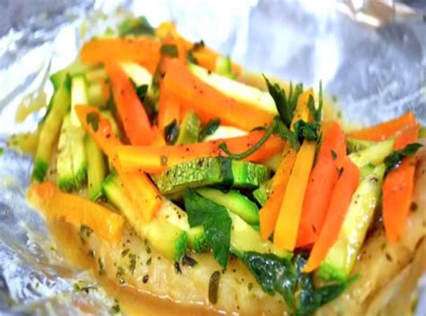 Pescado Empapelado Con Verduras Casera Saludable 35 Min