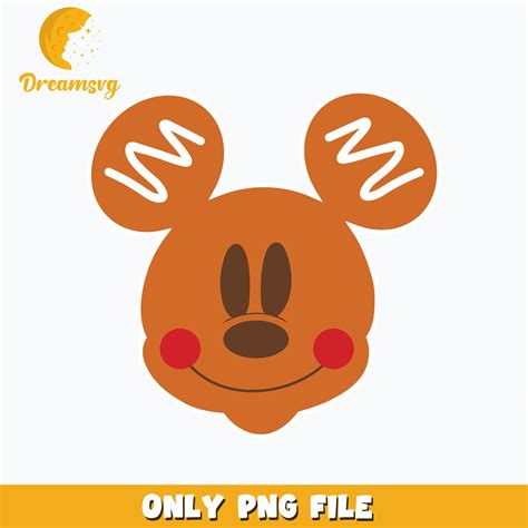 Mickey Face Png Dreamsvg Store