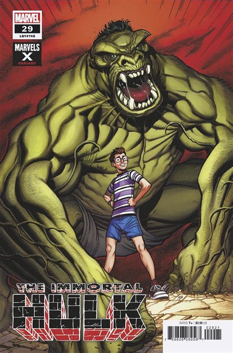 The Immortal Hulk 29 Bradshaw Marvels X Cover Fresh Comics
