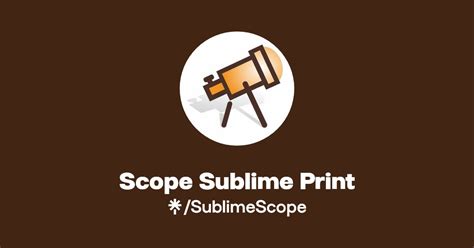 Scope Sublime Print Linktree