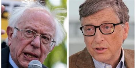 Bernie Sanders Says He Agrees With Bill Gates That The Government