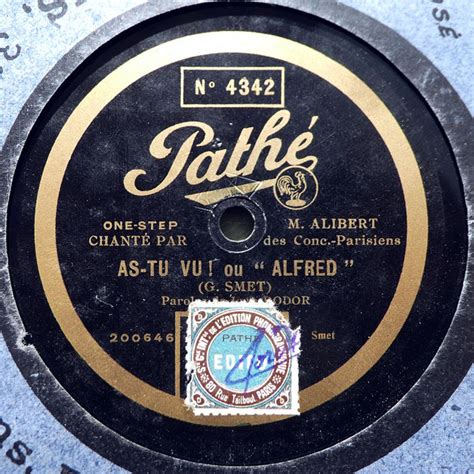 M Alibert Des Conc Parisiens As Tu Vu Ou Alfred Pedro Path
