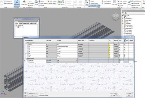 how do you use true false user parameters in the ipart author table