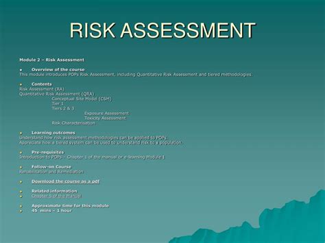 Ppt Pops Risk Powerpoint Presentation Free Download Id5678159