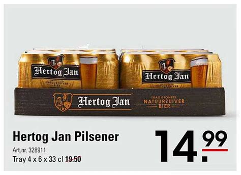 Hertog Jan Pilsener Aanbieding Bij Sligro Folders Nl
