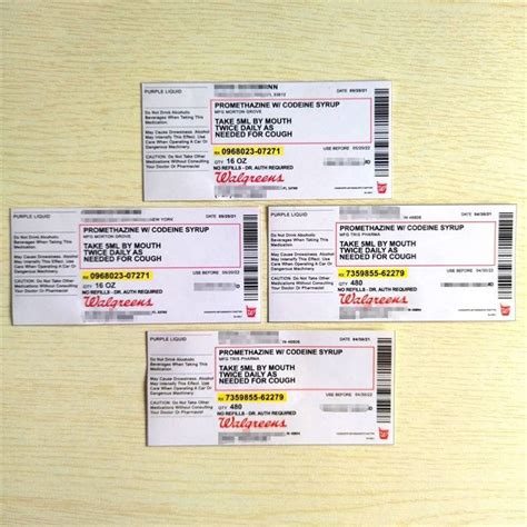 China Customized Walgreens Sticker Label Suppliers Manufacturers