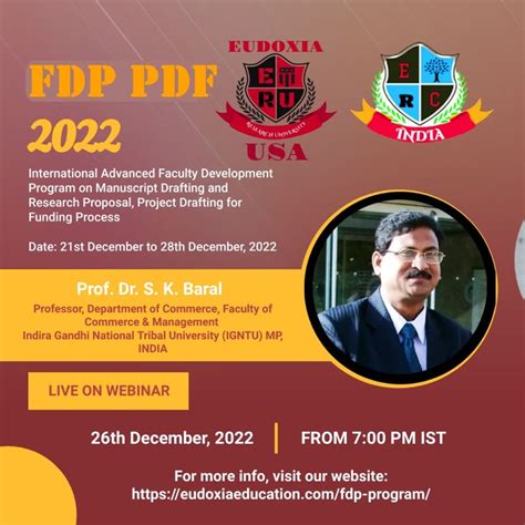 Prof Dr S K Baral On Linkedin Invited As The ‘resource Person In