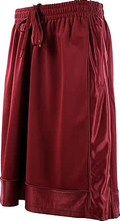 Choiceapparel Mens Basketball Training Shorts With 3 Zippered Pockets
