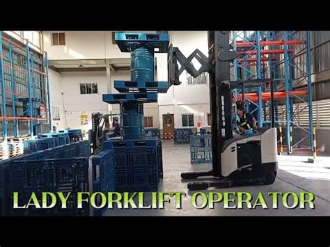 Forklift Training For Reach Truck Unit Batch 342 Safety Standards
