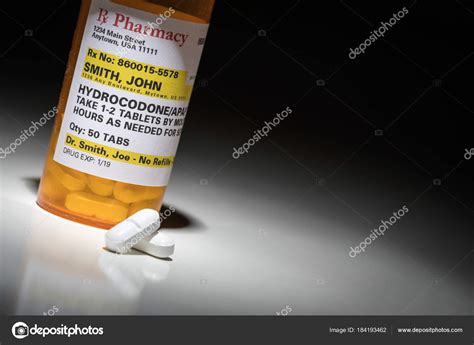 Prescription Bottle Label