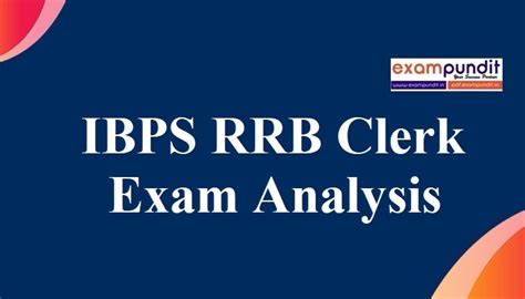 Ibps Rrb Clerk Exam Analysis