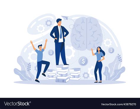 Intellectual Capital Economic Growth Royalty Free Vector