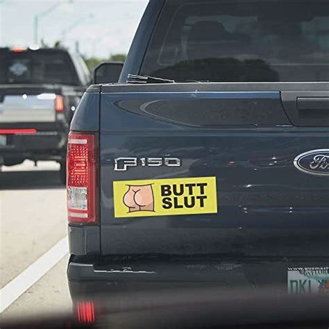 Funny Prank Magnet Bumper Sticker 12 Pack Magnetic Bumper Decal Bumper