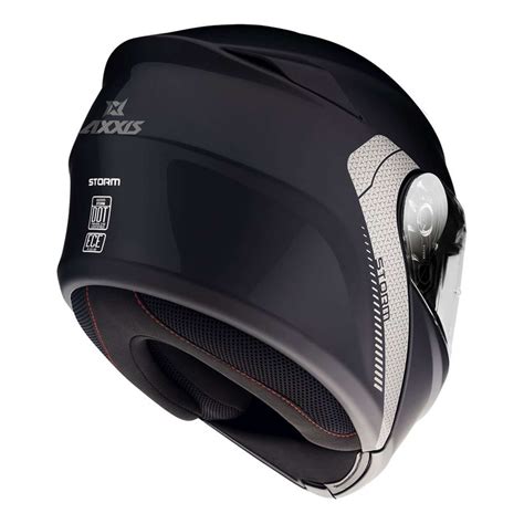 Casque Modulable Axxis Storm SV Solid Noir Mat Casque Modulable Sur