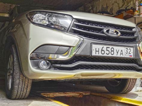 Щитки передние. Аэродинамические. — Lada XRAY, 1,6 л, 2021 года ...