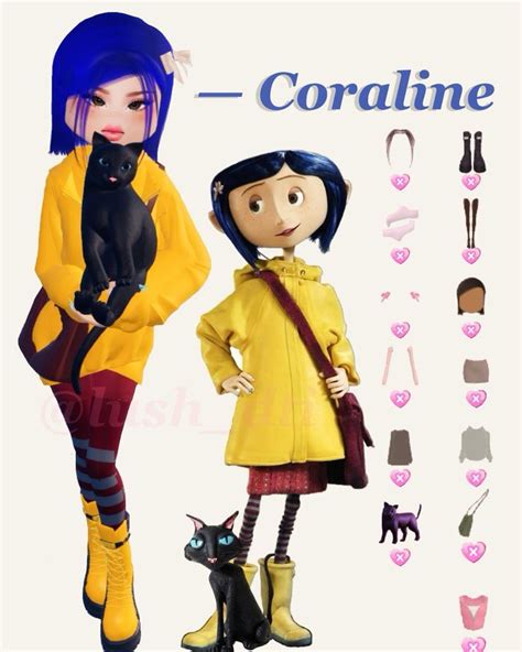 I Create Custom Coraline Inspired Art Dolls 10 Pics In 2024 Dress To Impress Impress Fancy