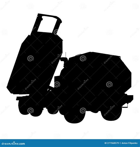 Himars Silhouette High Mobility Artillery Rocket System Tactical