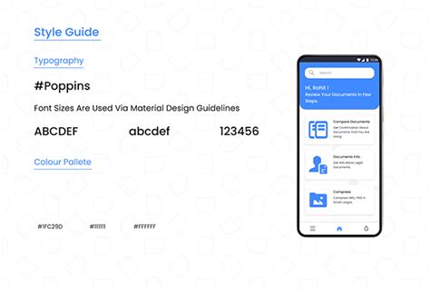 Dc Doc Compare Legal Document Ui Ux Deliverables Behance