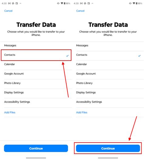 Cómo Transferir Contactos De Android A Iphone