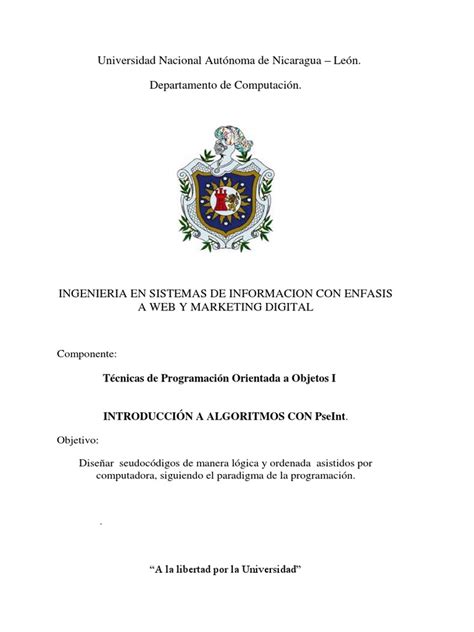 Introduccion Algoritmo Ejercicios Pdf Algoritmos Lenguaje De Programación
