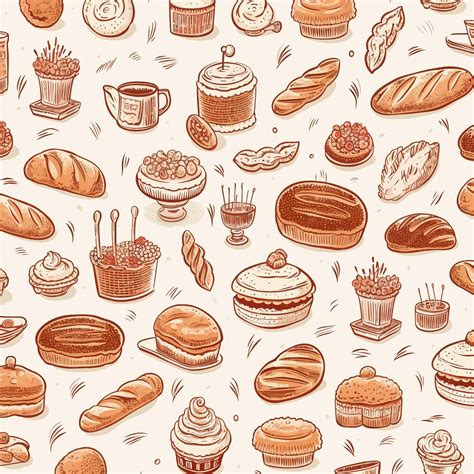 Premium Vector Bakery Background