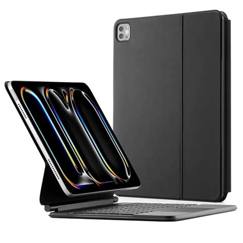 Capa Teclado Trackpad Magnético Para Ipad Pro M4 11 A2836 Shopee Brasil