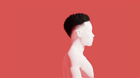 Afro Sponge Curl Fade Hairstyle 3d Model By Itsallinyour