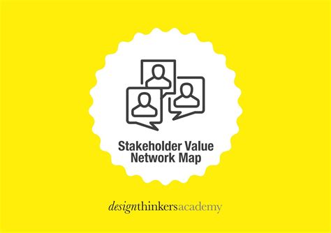 DTA Toolcard Stakeholder Value Network Map By DesignThinkers Academy