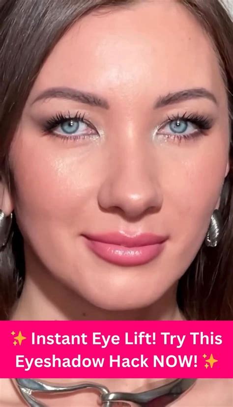 Instant Eye Lift Try This Eyeshadow Hack Now Video Hooded Eye