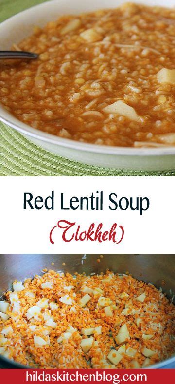 Assyrian Recipe For Tlokheh Or Aadas In Arabic Or Red Lentil Soup