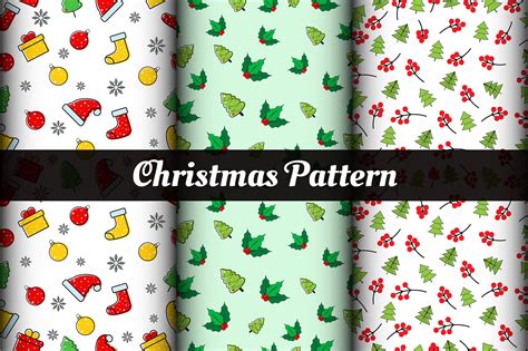 Christmas Patterns Seamless Backgrounds Graphic By Stromgraphix