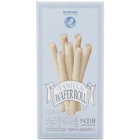 [ Emart Nobrand ] Korea Snack Wafer Roll 115g Korean Waferroll