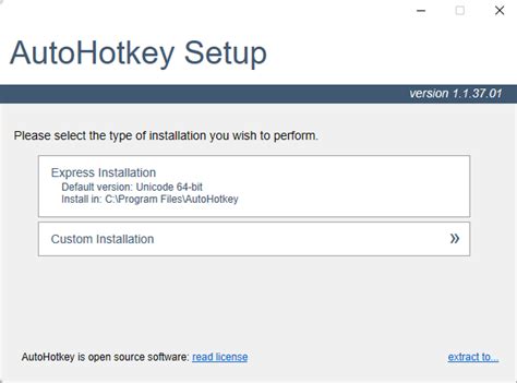 01 Install Autohotkey V11 On Windows