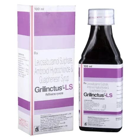 Grilinctus Ls Syrup View Usage Side Effects Price And Subtitute Egmedi