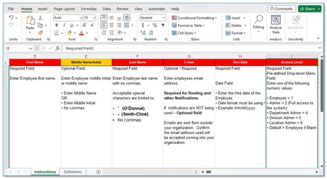 Importing Data Into Performance Pro
