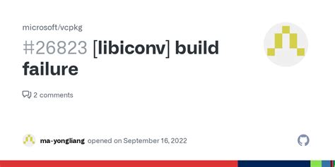 Libiconv Build Failure Issue 26823 Microsoft Vcpkg GitHub