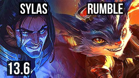 SYLAS Vs RUMBLE MID Winrate KR Master YouTube