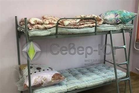 Металлическая 2 этажная кровать от производителя Festima Ru частные объявления